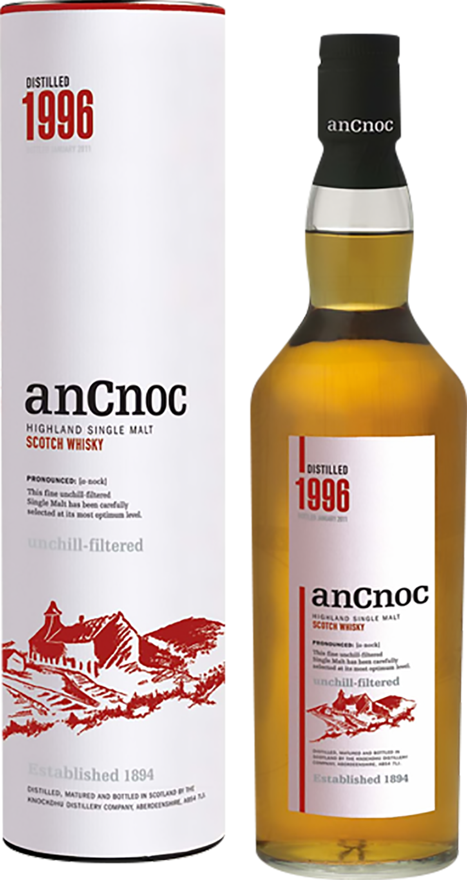 anCnoc Distilled 1996 | Highland Single Malt Scotch Whisky